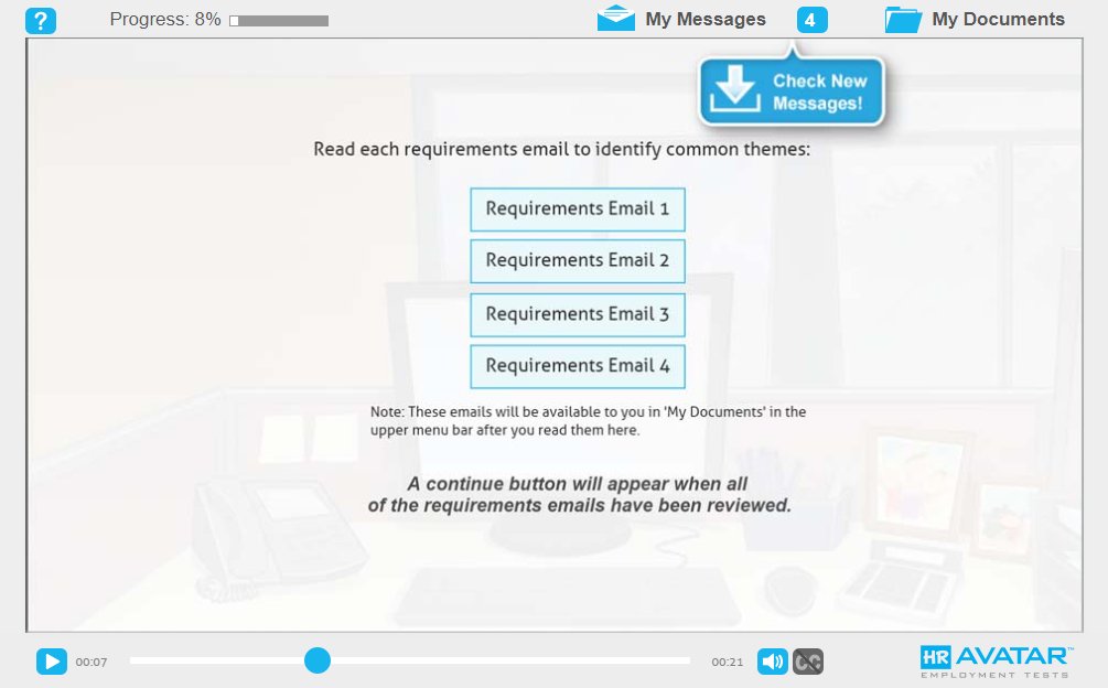 HR Avatar Test - Database Administrator